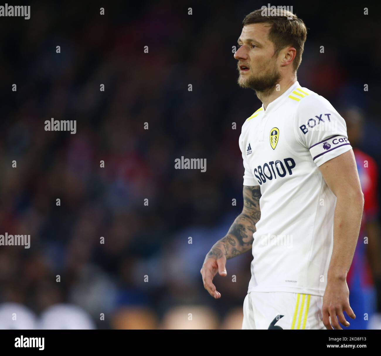 : Liam Cooper of Leeds United during Premier League between Crystal ...