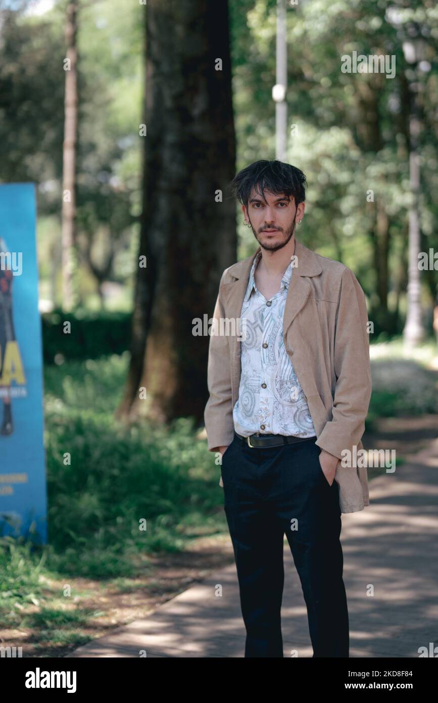 The director Gabriele Cicirello attends the "Koza Nostra" photocall at ...