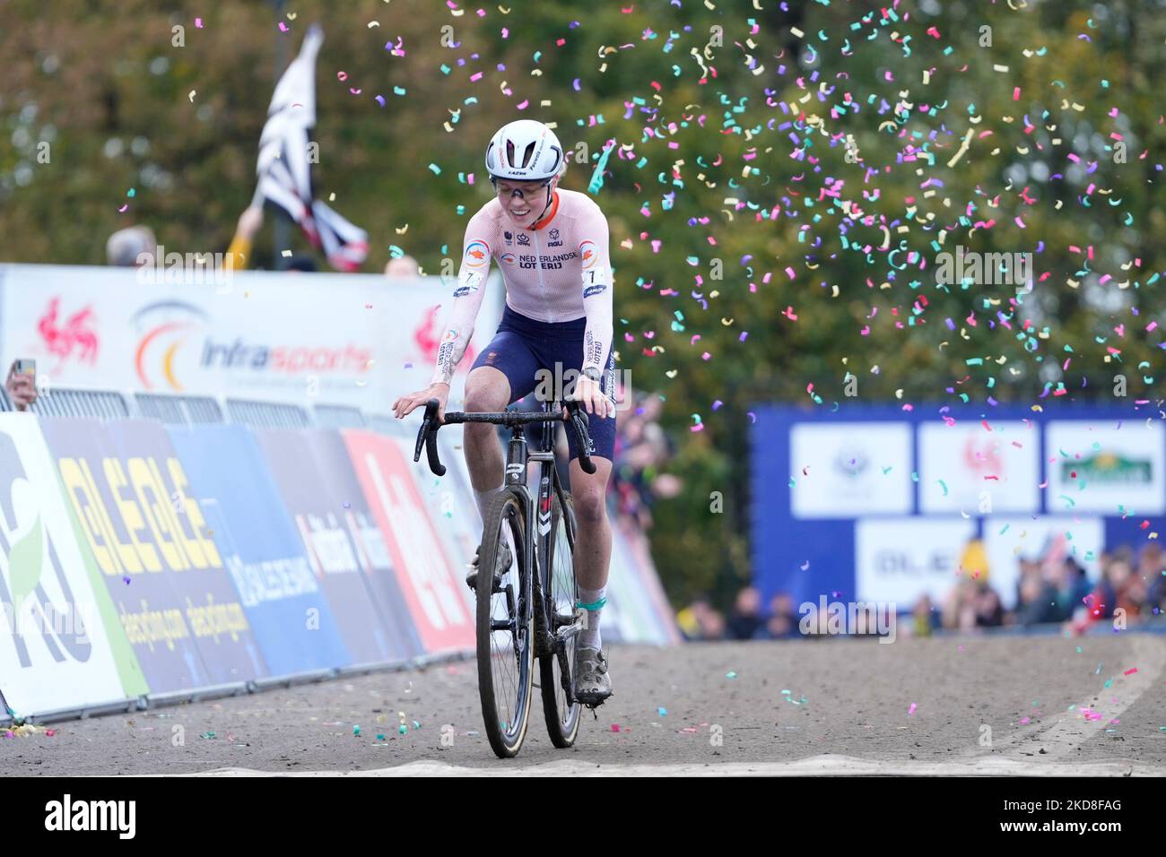 NAMUR, BELGIUM - NOVEMBER 5: Fem van Empel of the Netherlands during ...
