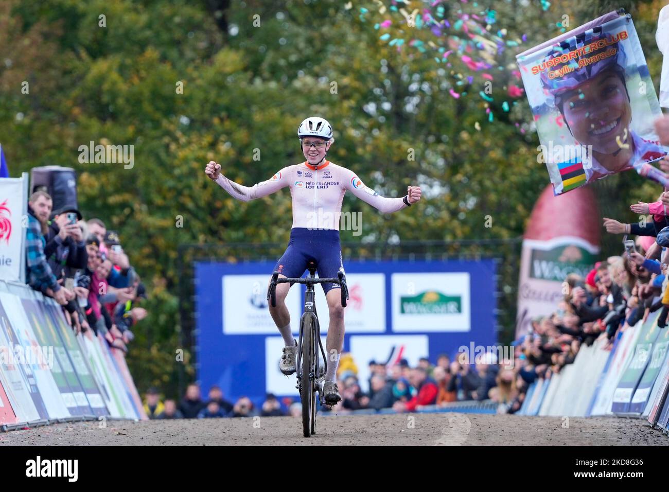 NAMUR, BELGIUM - NOVEMBER 5: Fem van Empel of the Netherlands during ...