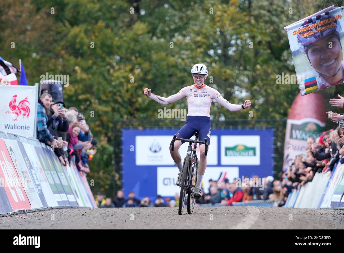 NAMUR, BELGIUM - NOVEMBER 5: Fem van Empel of the Netherlands during ...