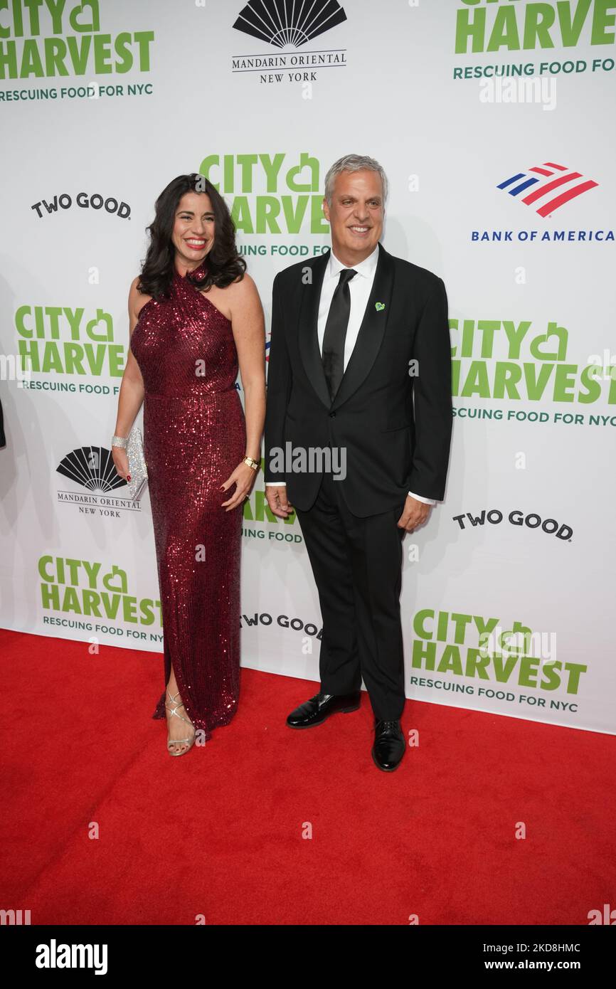 NEW YORK, NEW YORK - APRIL 26: Sandra Ripert and Eric Ripert attends ...
