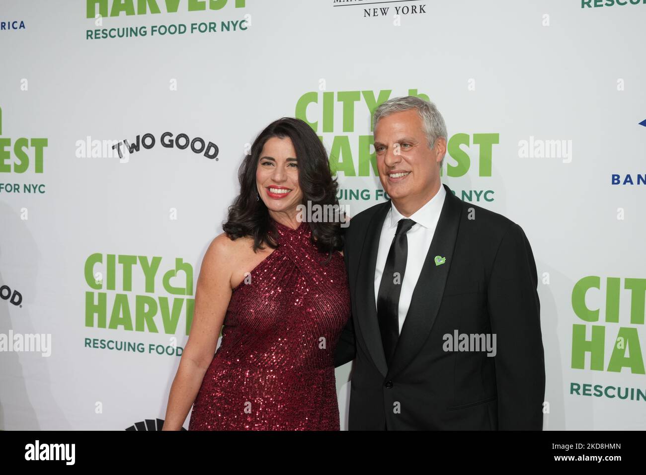 NEW YORK, NEW YORK - APRIL 26: Sandra Ripert and Eric Ripert attends ...