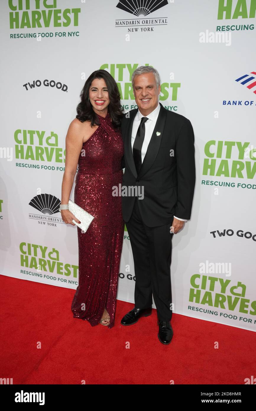 NEW YORK, NEW YORK - APRIL 26: Sandra Ripert and Eric Ripert attends ...