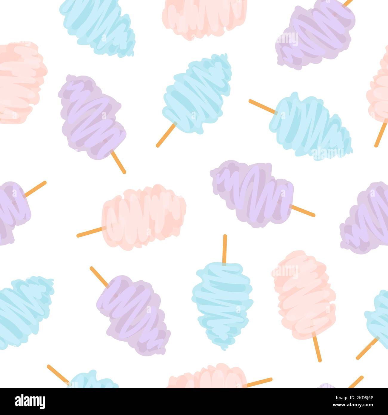 Candy floss vector vectors hi-res stock photography and images - Alamy