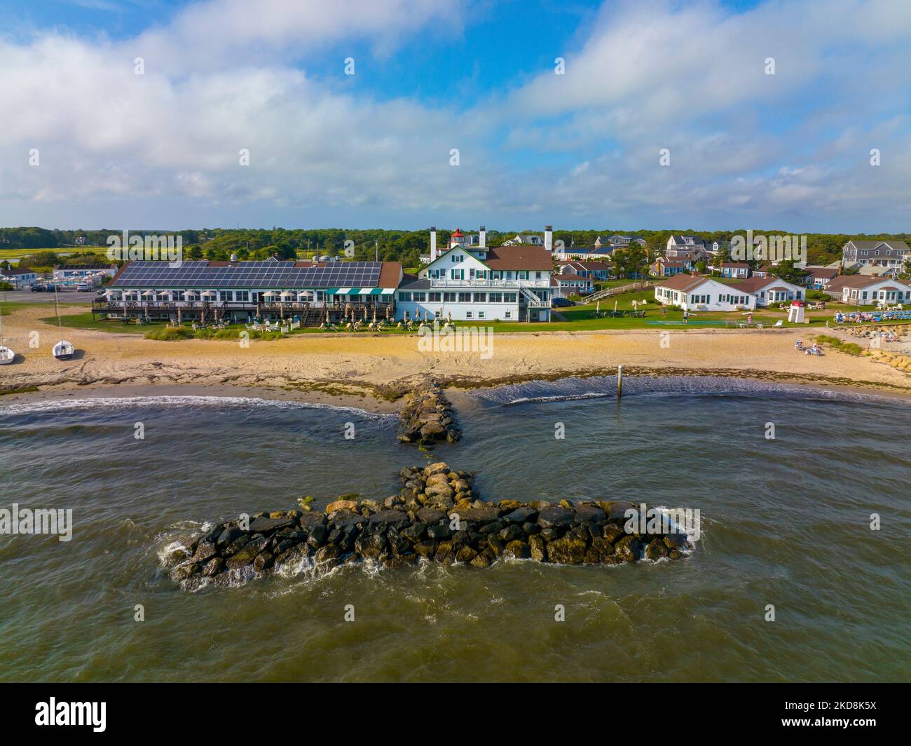 West Dennis Lighthouse was built in 1855 knows as Bass River Light at West Dennis Beach in town ...
