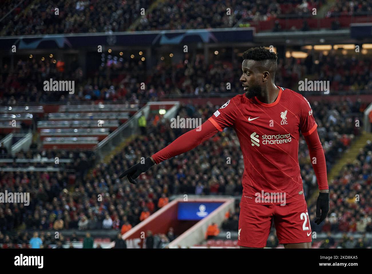 Divock Origi of Liverpool during the UEFA Champions League Semi Final ...