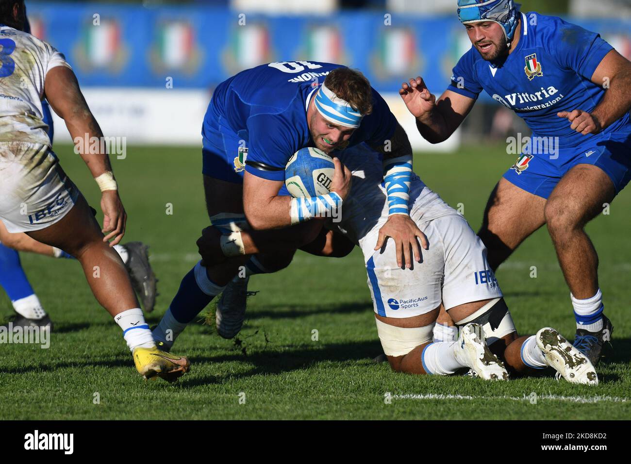 Plebiscito stadium, Padua, Italy, November 05, 2022, Italy's Niccolo ...
