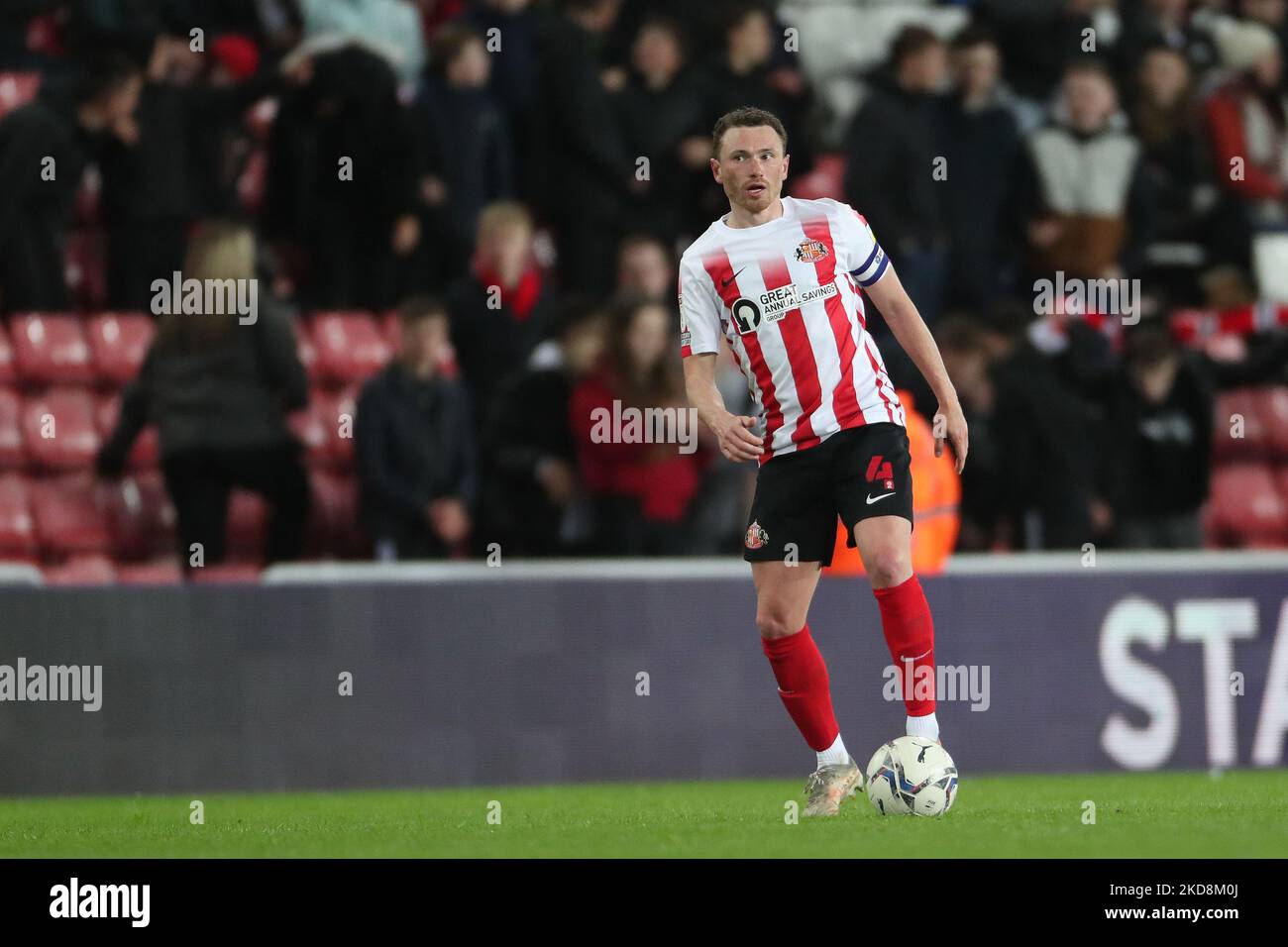 Corry Evans of Sunderland during the Sky Bet League 1 match between ...