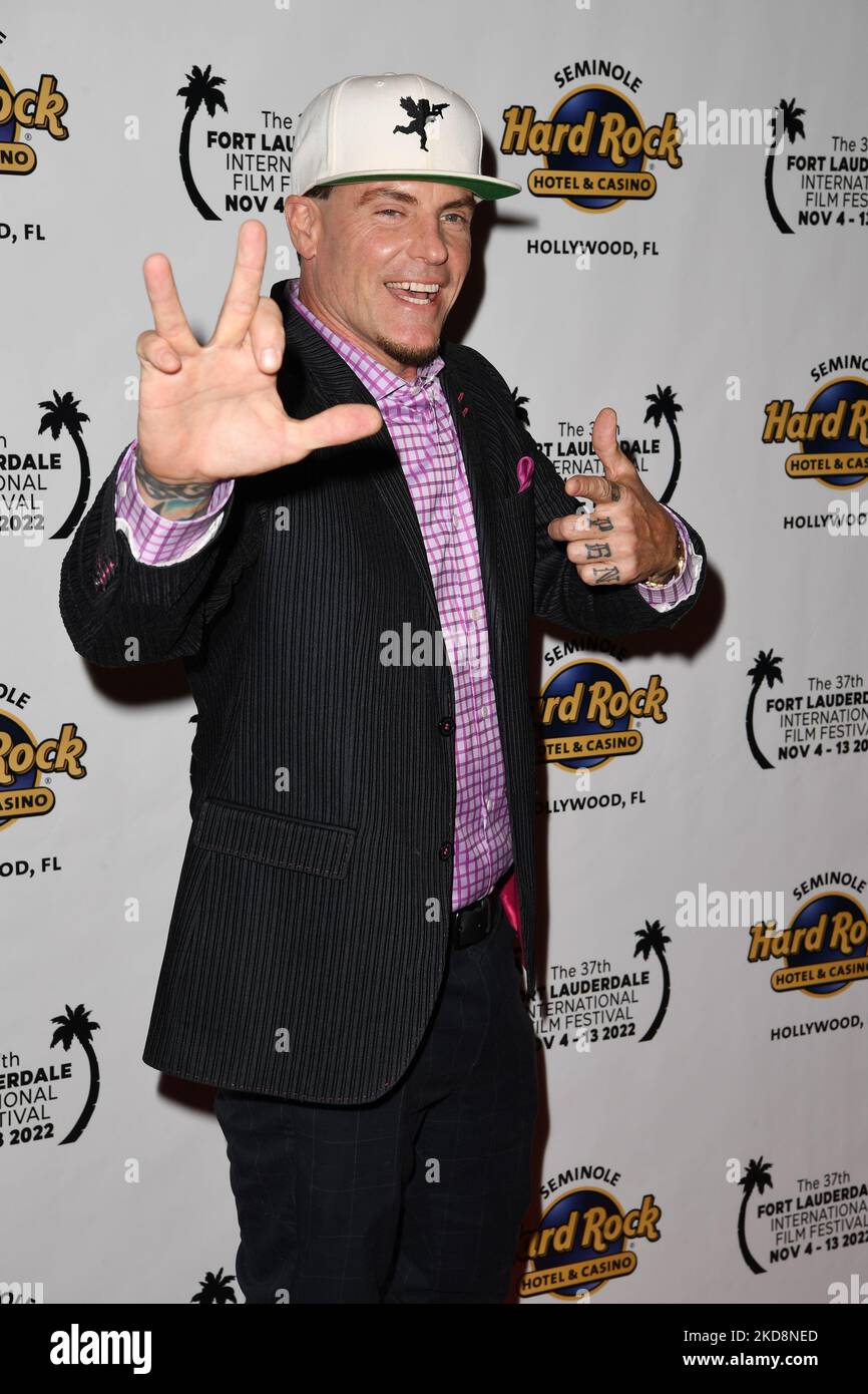 Hollywood FL, USA. 04th Nov, 2022. Rob Van Winkle, aka "Vanilla Ice ...