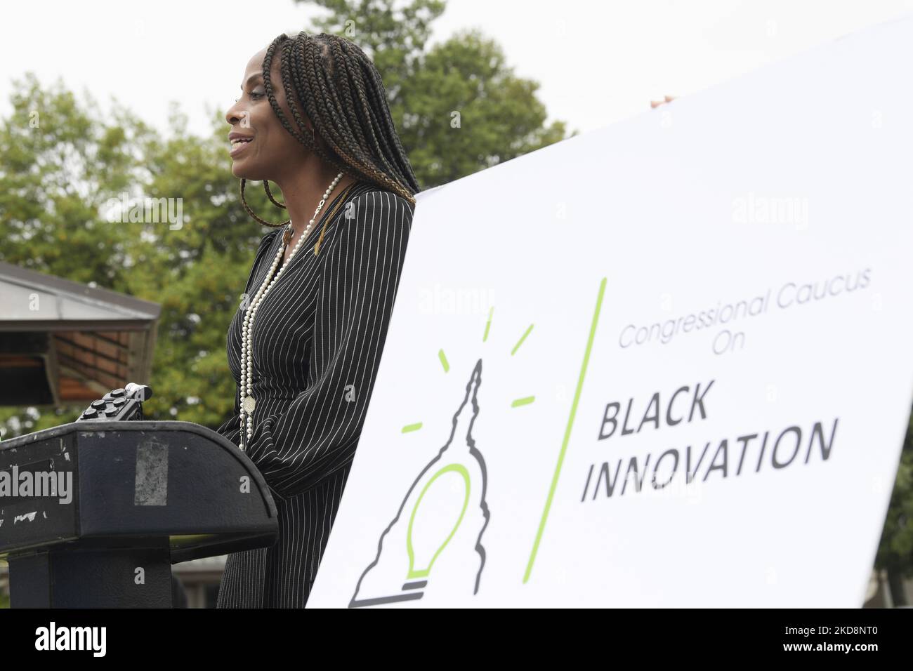 Us congresswoman stacey plaskett hi-res stock photography and images ...