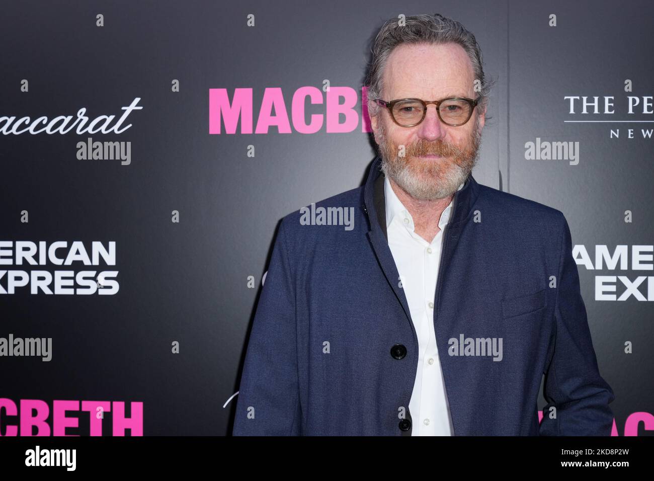 NEW YORK, NEW YORK - APRIL 28: Bryan Cranston pose at the opening night ...