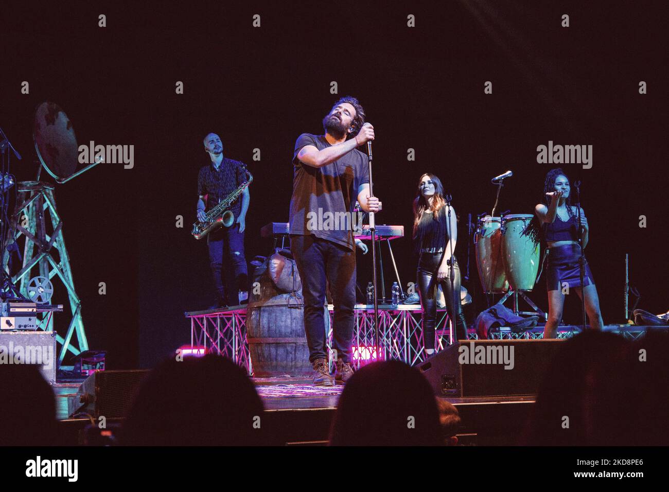 Tommaso Paradiso Performs live in concert at Auditorium Conciliazione ...