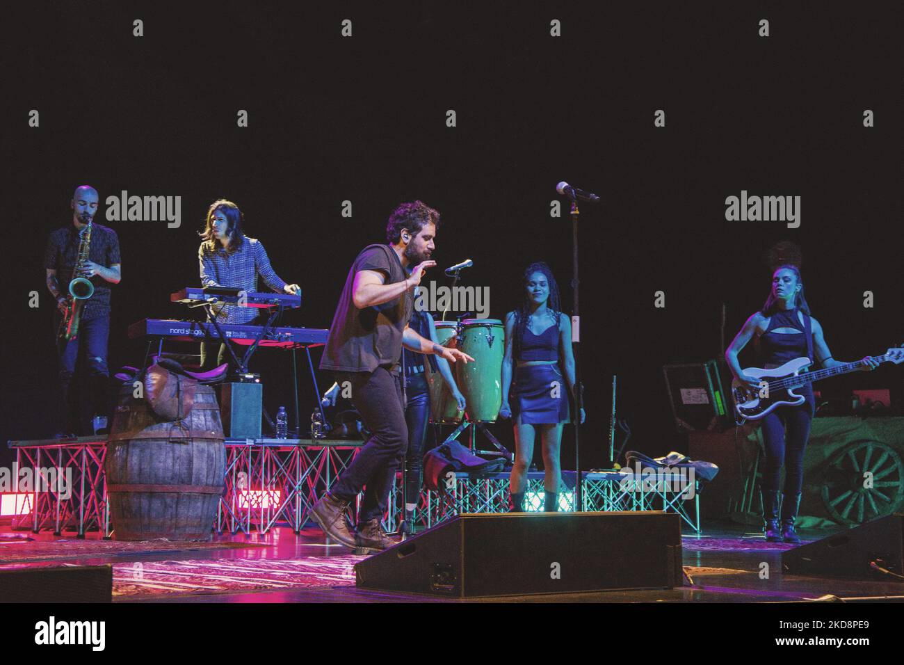 Tommaso Paradiso Performs live in concert at Auditorium Conciliazione ...