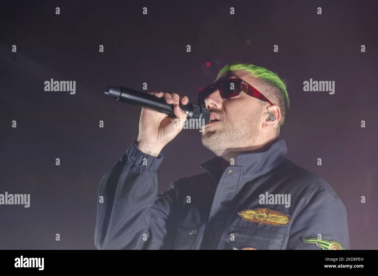 The Italian Rapper And Songwriter Coez In Modugno, Bari, on 28 Aprile ...