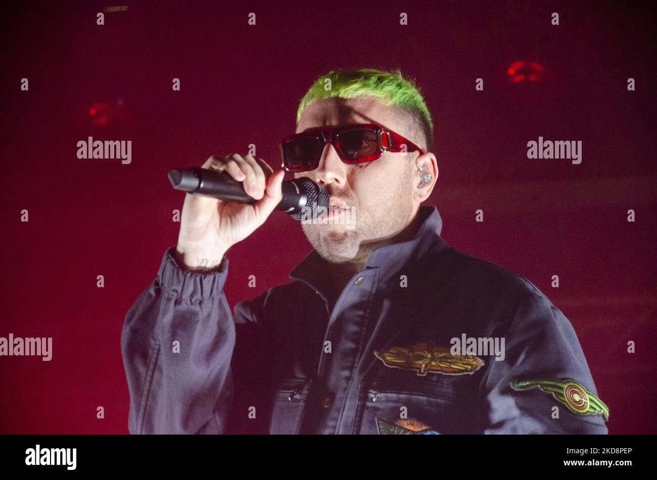 The Italian Rapper And Songwriter Coez In Modugno, Bari, on 28 Aprile ...