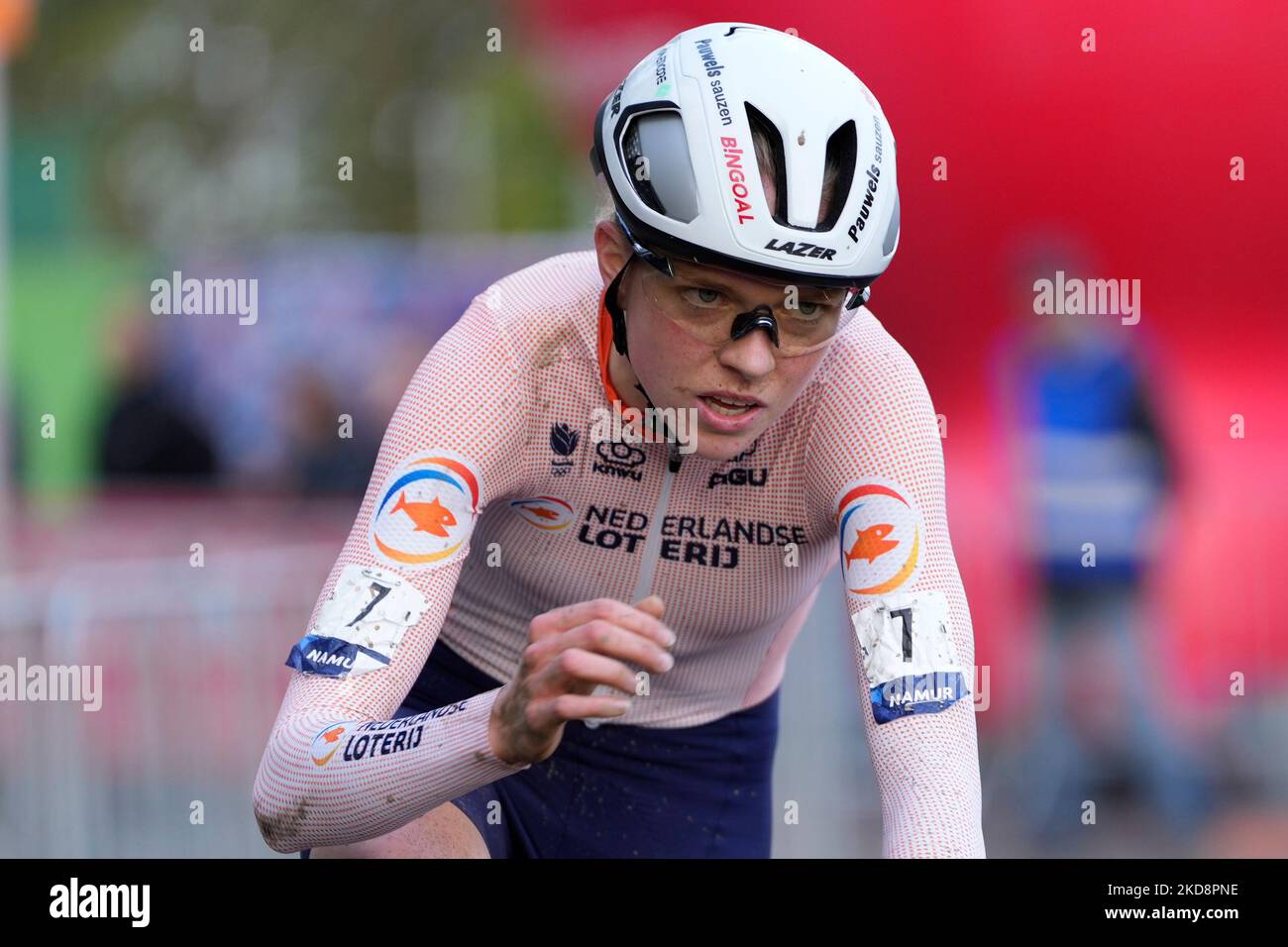 NAMUR, BELGIUM - NOVEMBER 5: Fem van Empel of the Netherlands during ...