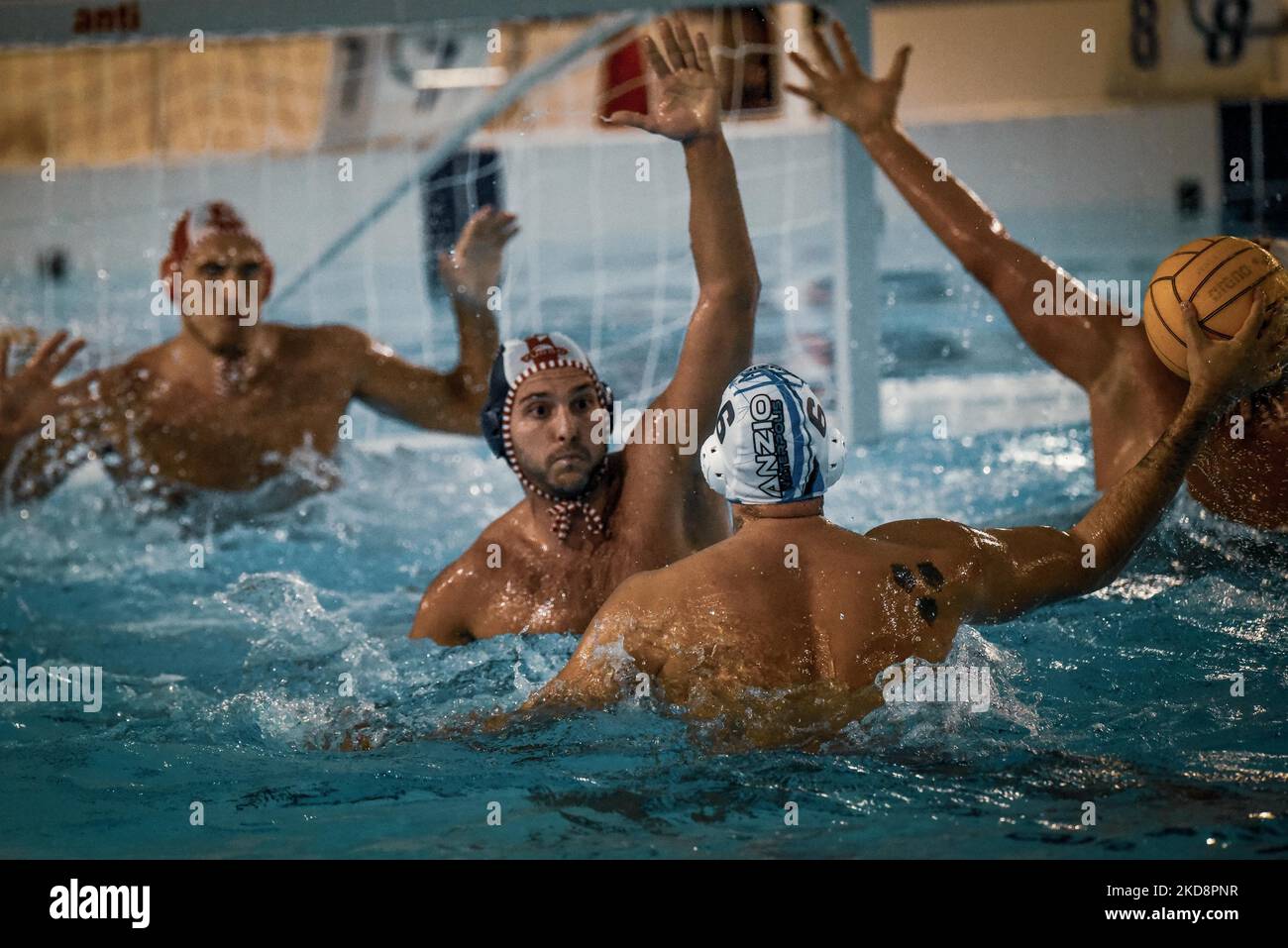 Goreta (Anzio Waterpolis) during the Waterpolo Italian Serie A match ...