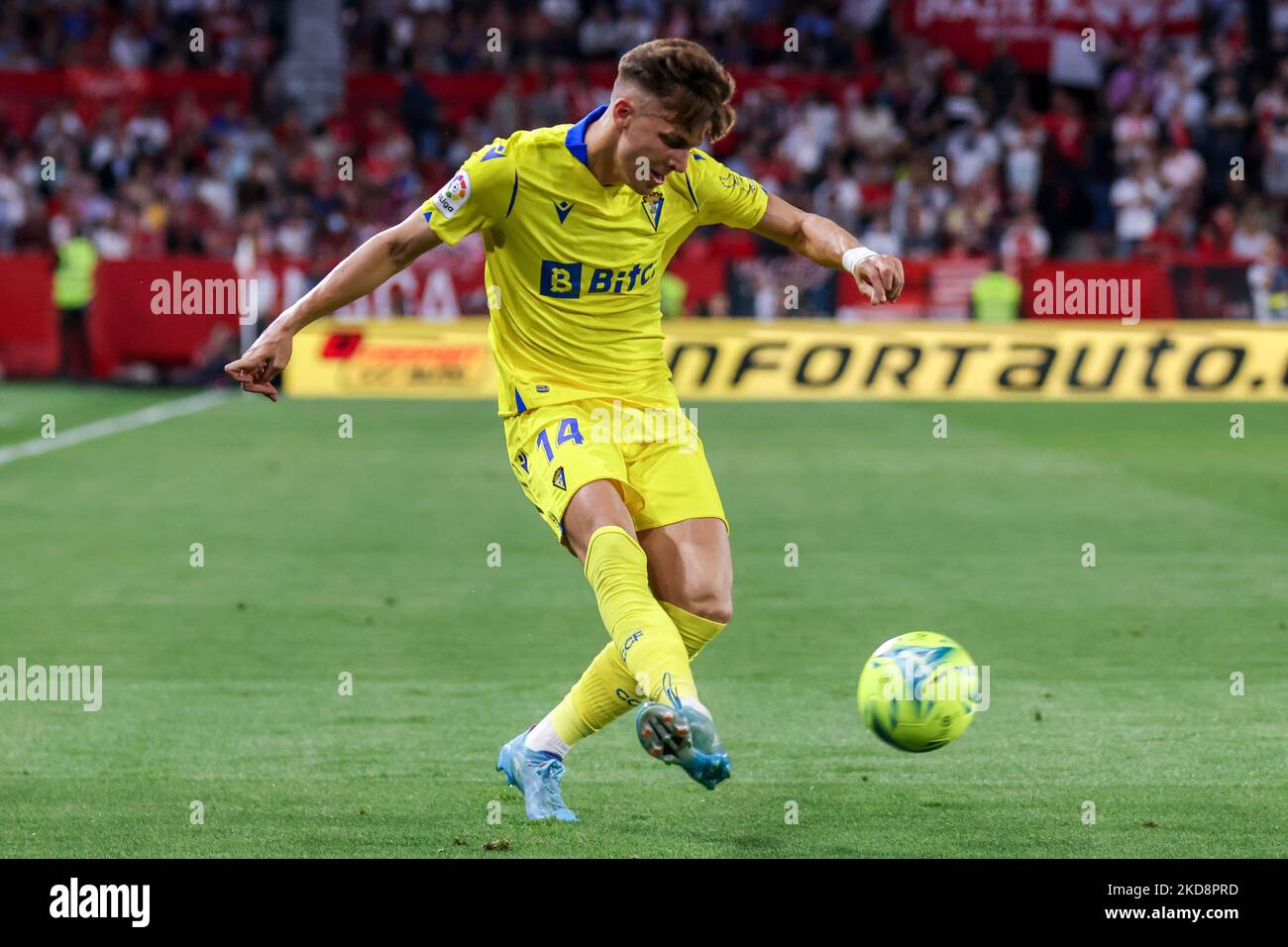 Sevilla club de futbol v cadiz club de futbol hi-res stock photography ...