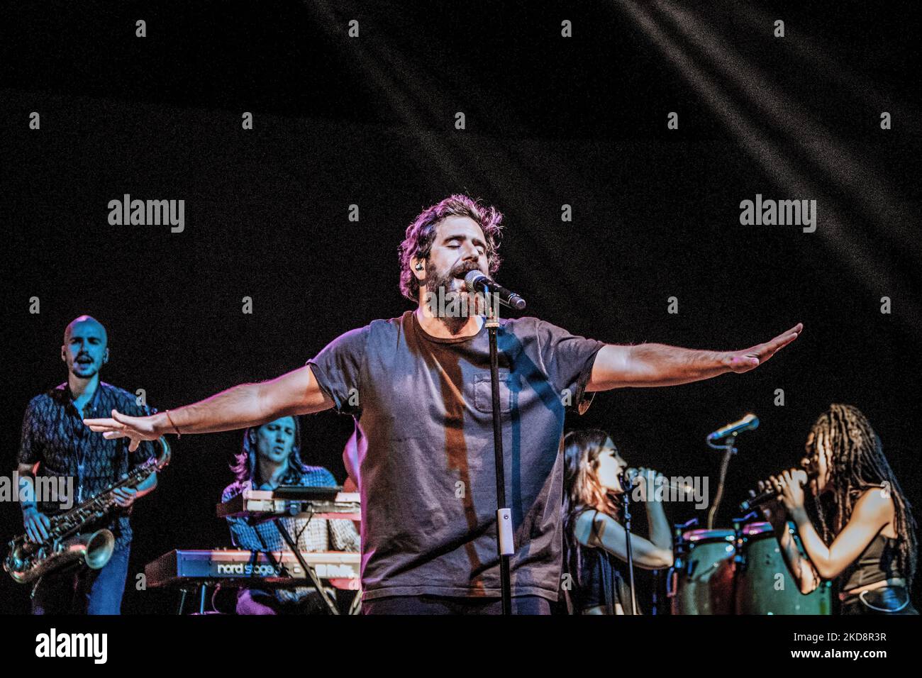 Tommaso Paradiso Performs live in concert at Auditorium Conciliazione ...