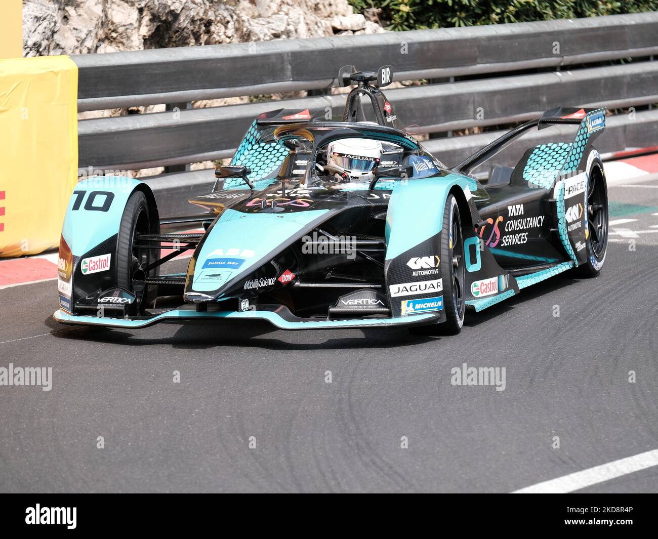 Sam Bird of Jaguar TCS Racing during the Monaco E-Prix, in Monaco, on ...