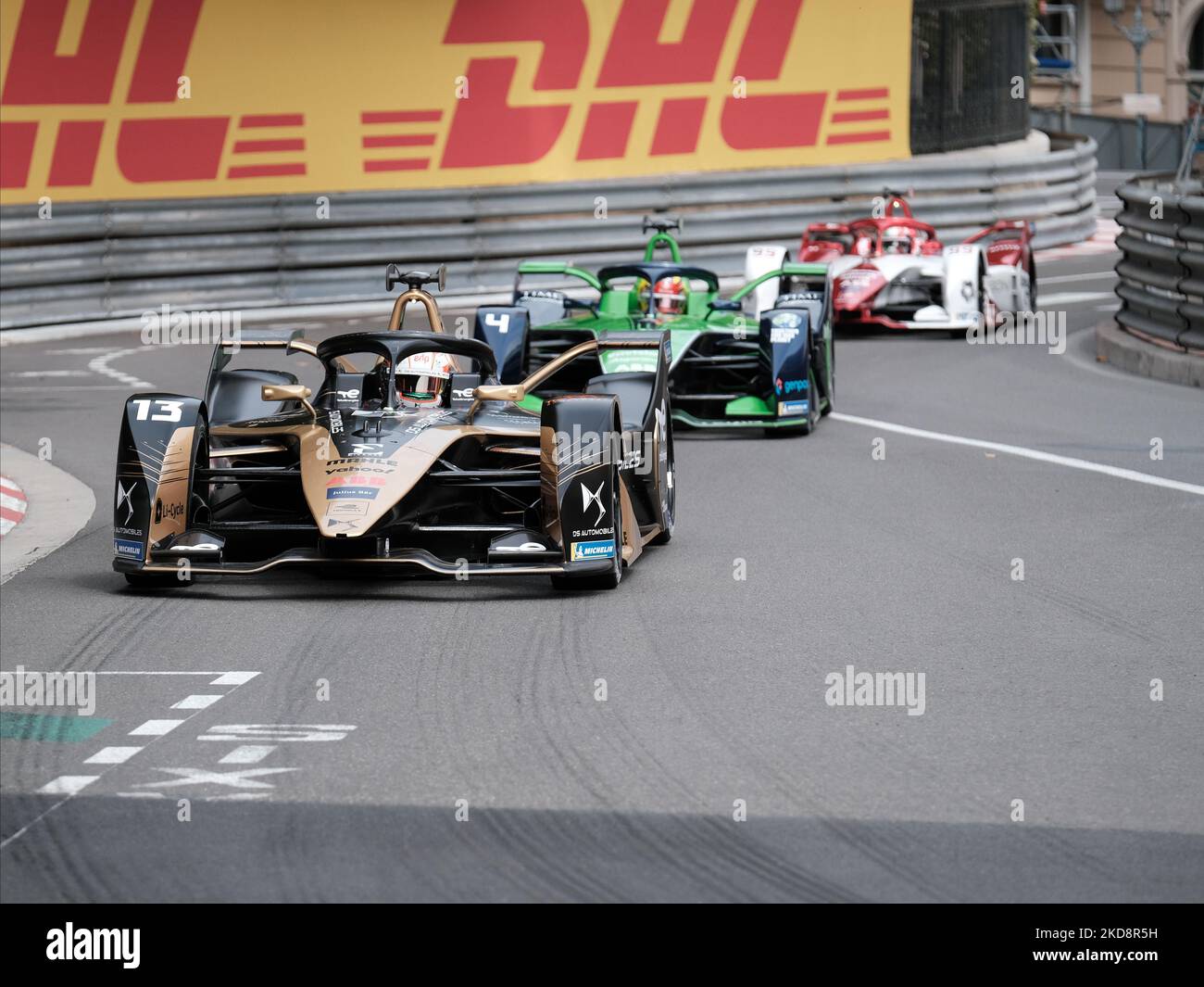 Antonio Felix Da Costa of DS Techeetah during the Monaco E-Prix, in ...