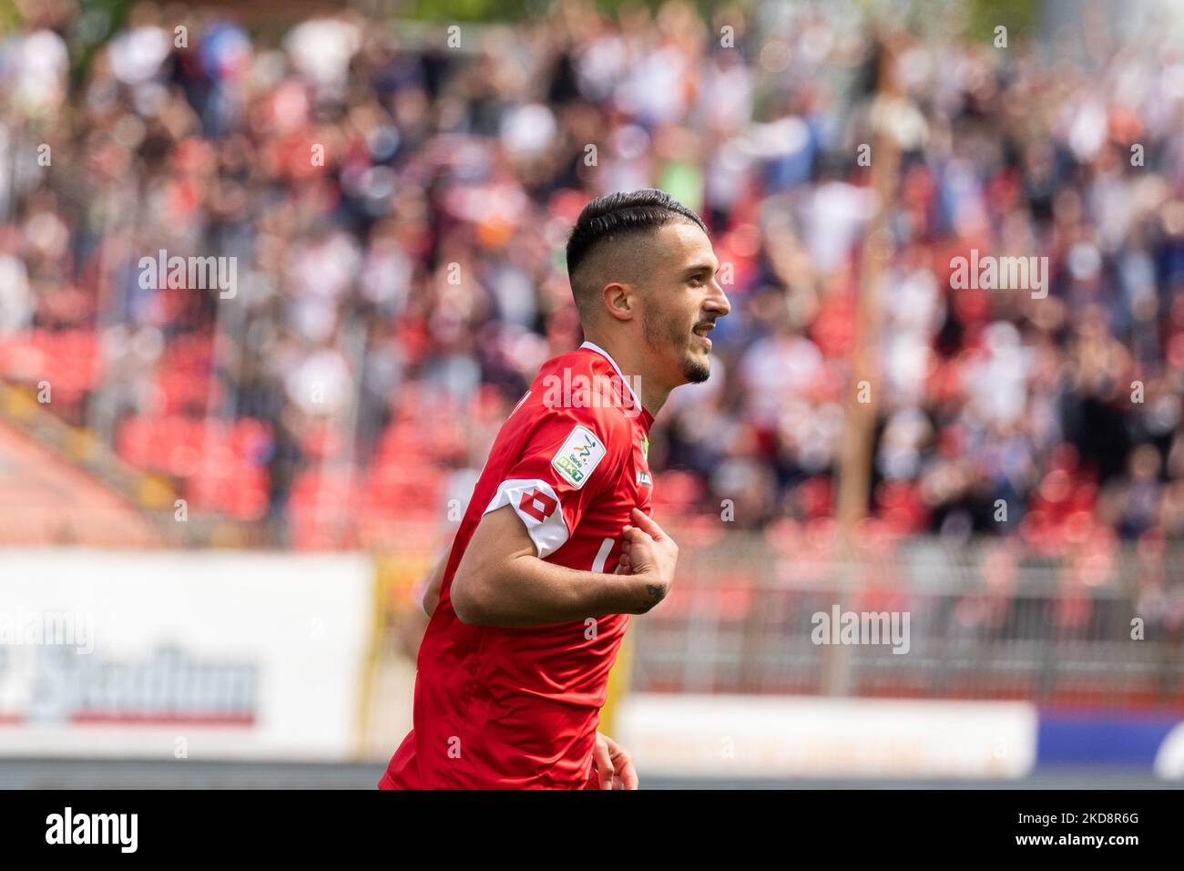 Dany Mota of AC Monza celebrates after scoring during the Serie B match ...