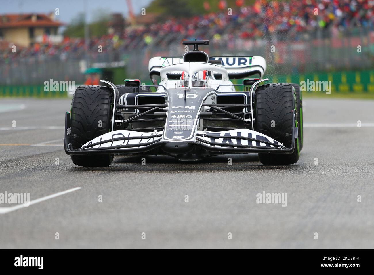 Pierre Gasly of France driving the (10) Scuderia AlphaTauri AT03 Red ...