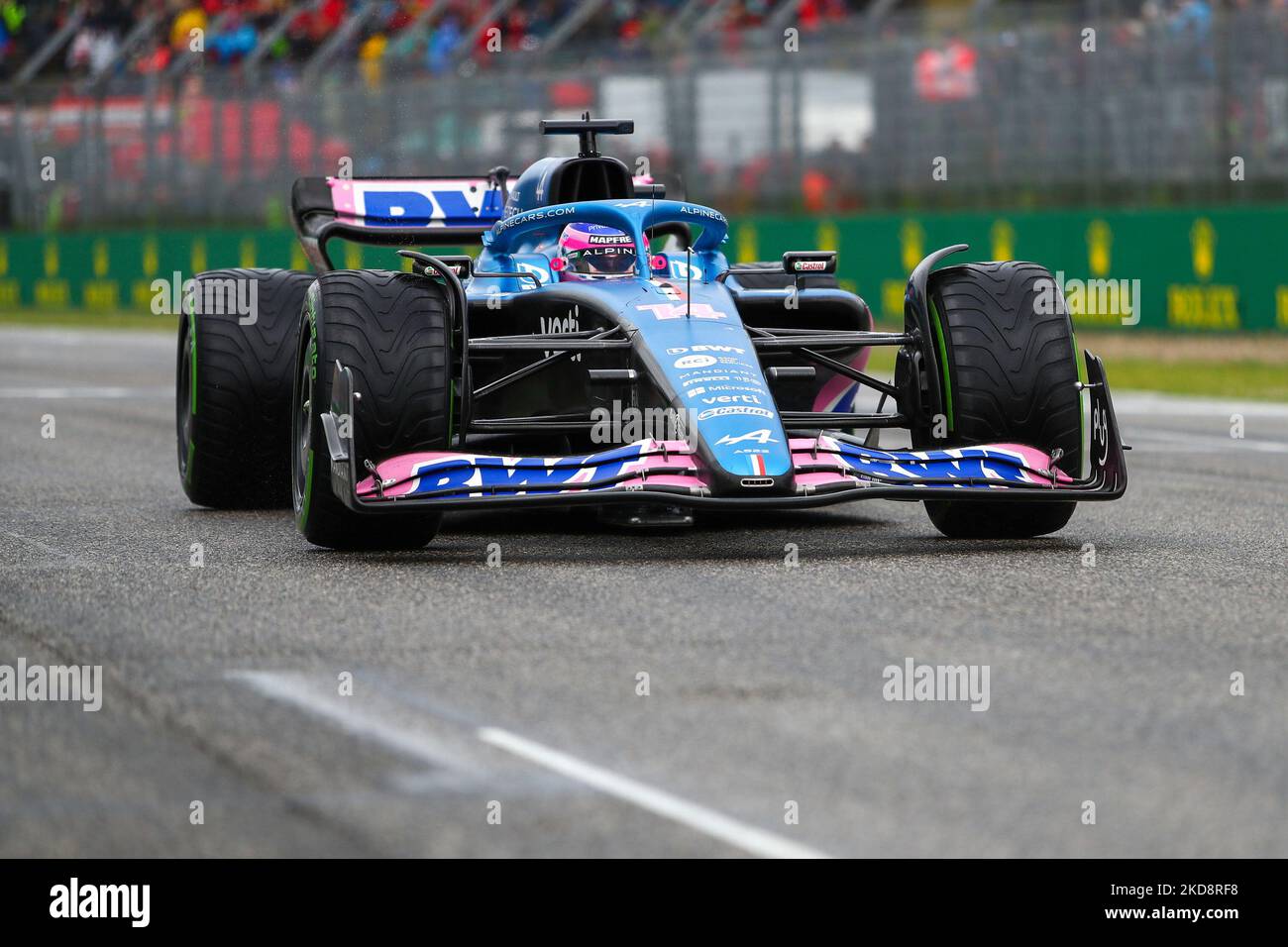 Fernando Alonso of Spain driving the (14) BWT Alpine F1 Team A522 ...