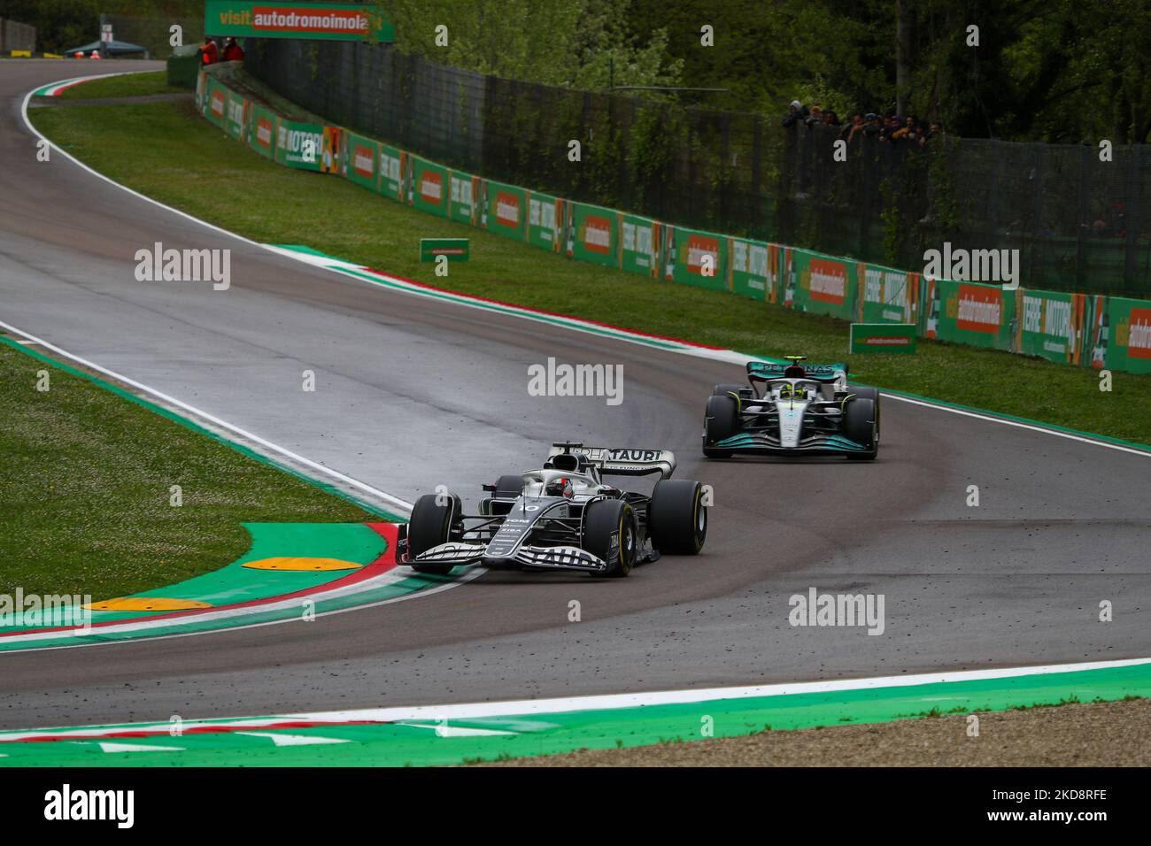 Pierre Gasly of France driving the (10) Scuderia AlphaTauri AT03 Red ...