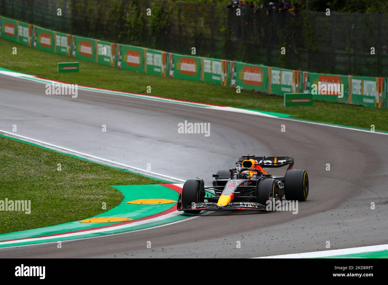 Max Verstappen of Holland driving the (1) Oracle Red Bull Racing RB18 ...