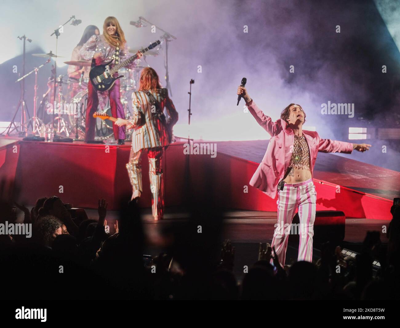 Italian singer music concert maneskin hi-res stock photography and ...