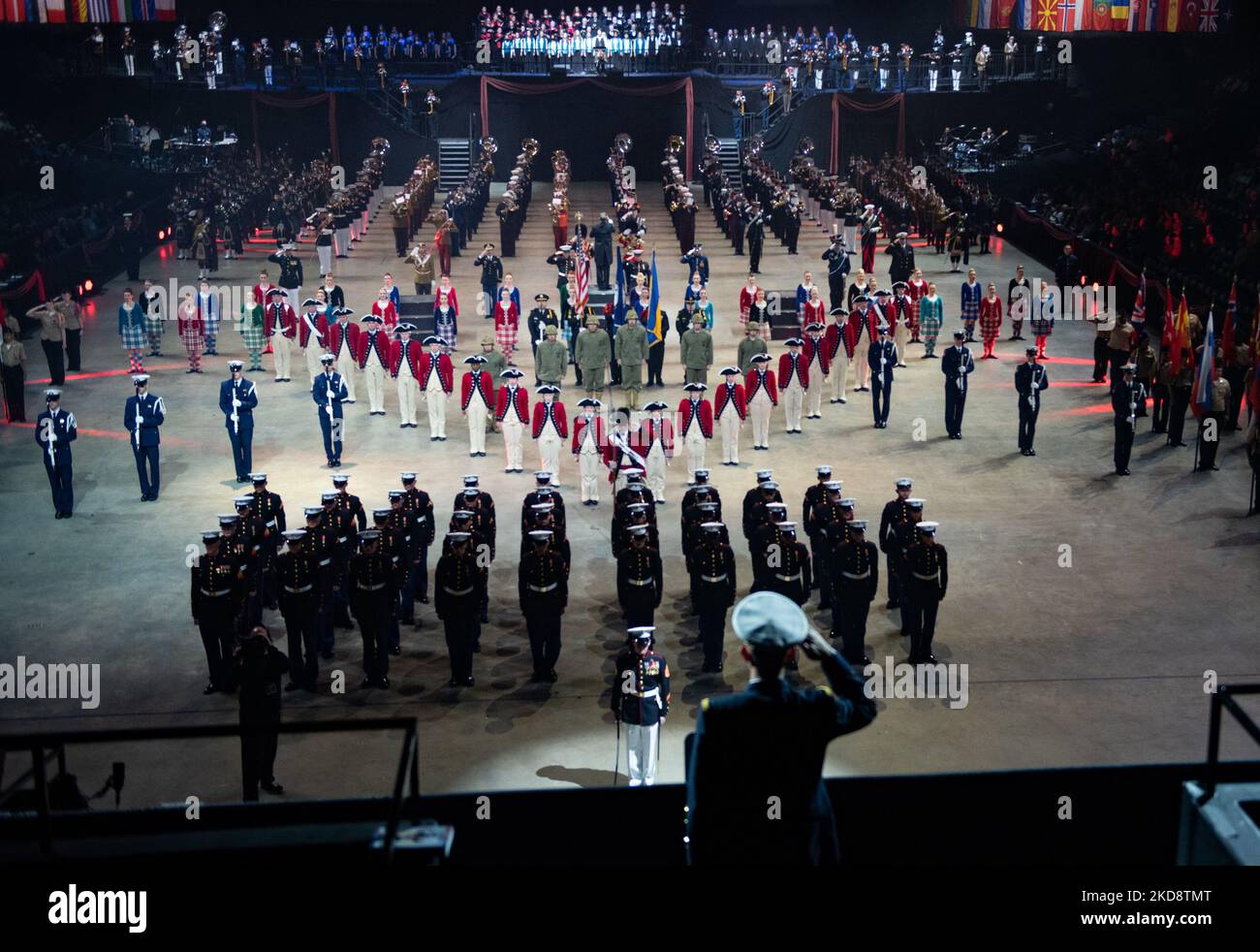 The 25th anniversary Virginia International Tattoo sees hundreds of members of military bands ...