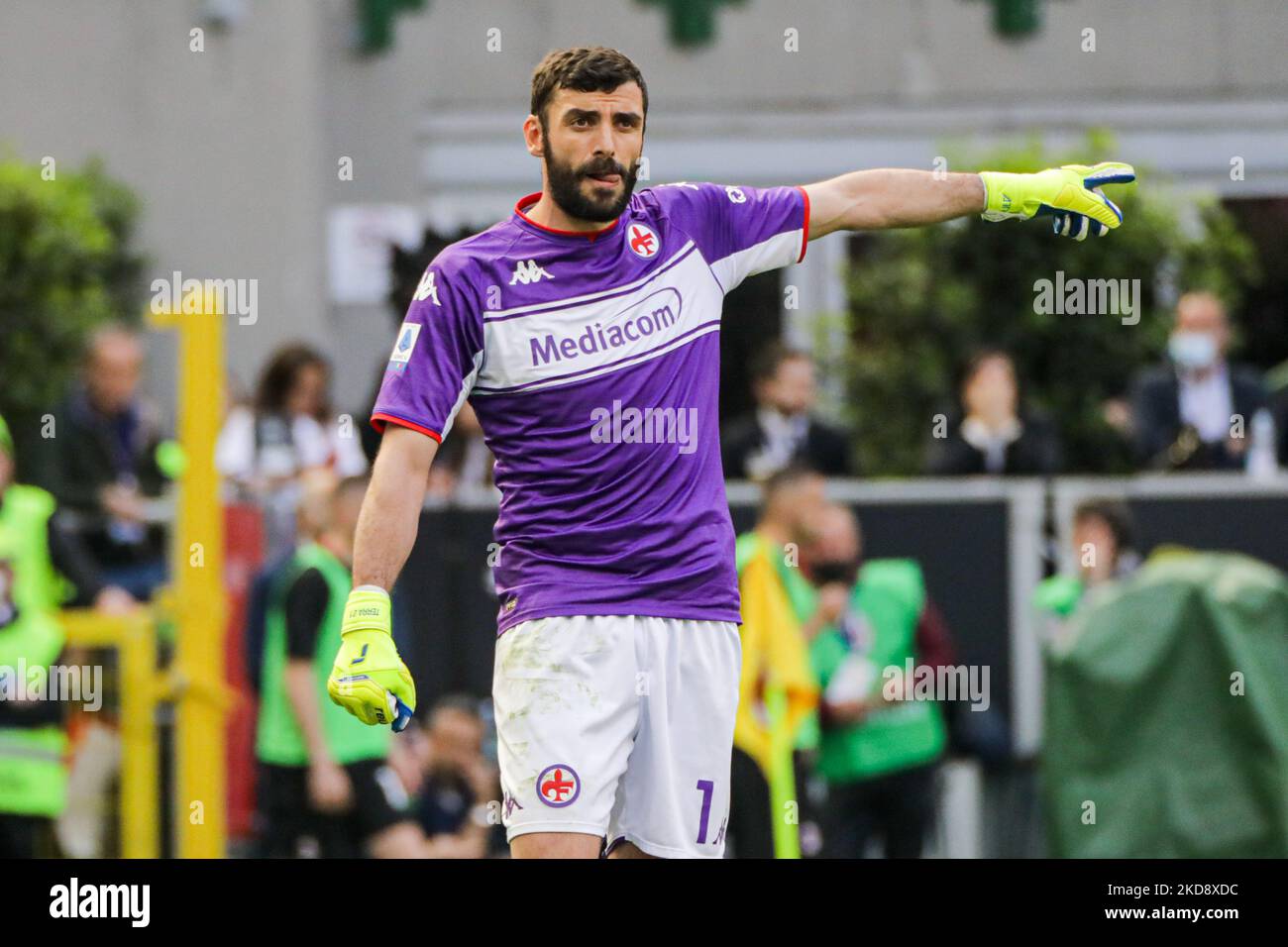 Pietro Terracciano during the Italian Serie A soccer match between Ac ...