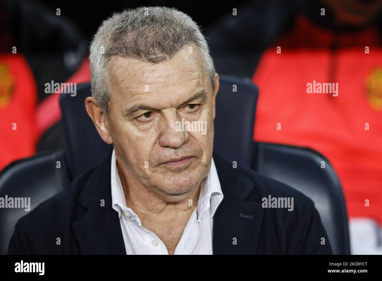 Coach Javier Aguirre of RCD Mallorca during the La Liga match between ...