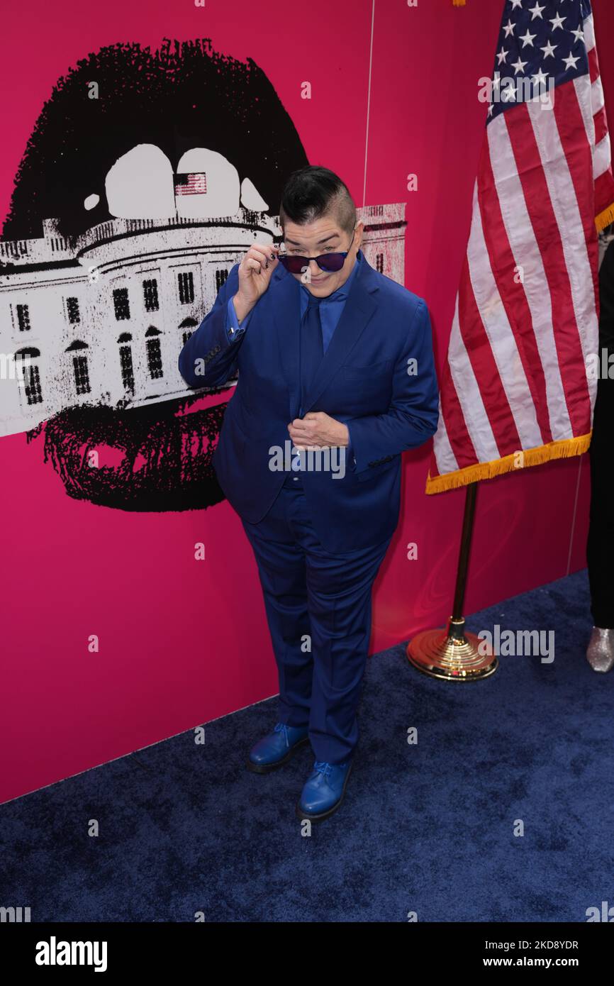NEW YORK, NEW YORK - MAY 01: Lea Delaria poses at the opening night of ...