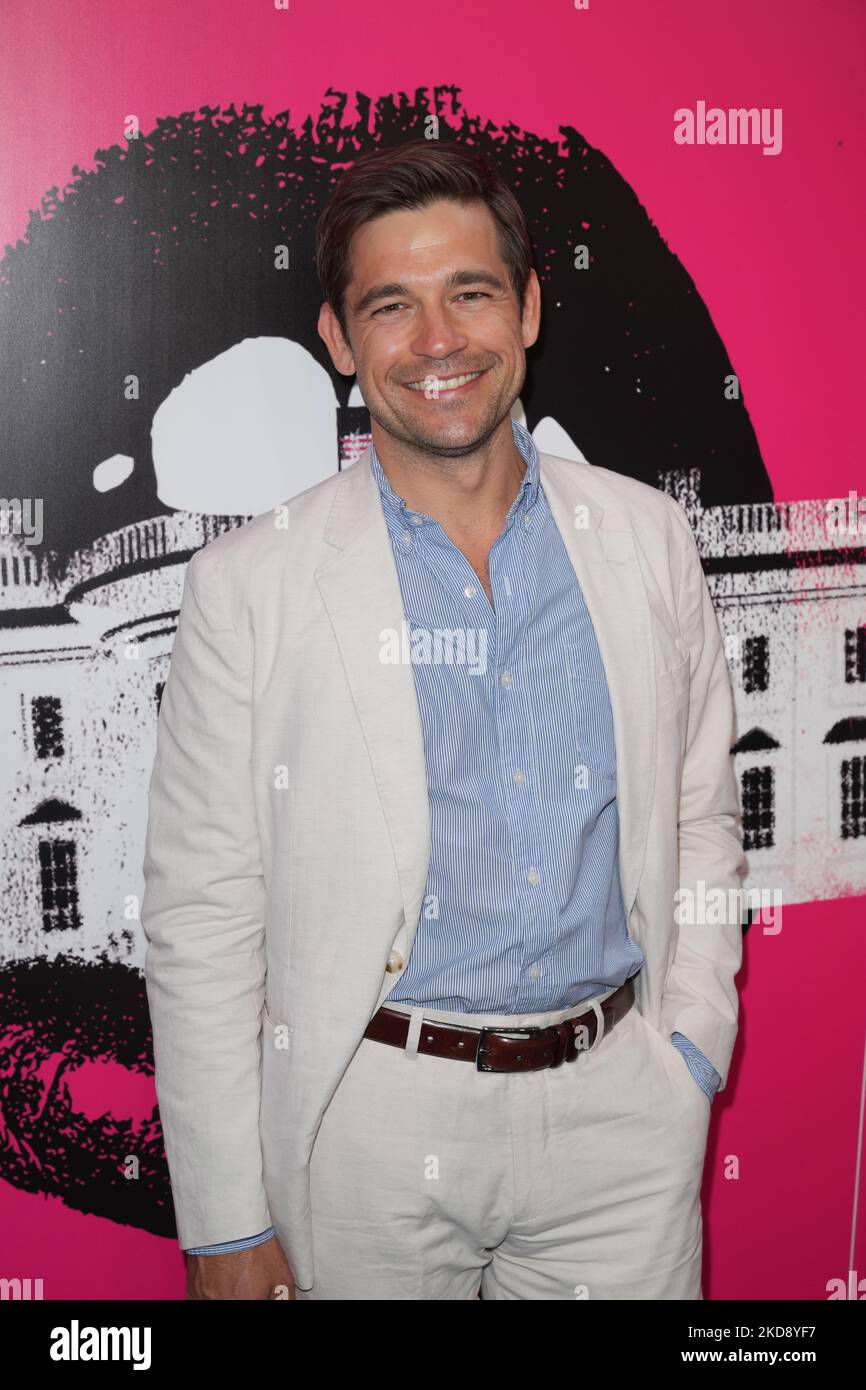 NEW YORK, NEW YORK - MAY 01: Jason Ralph poses at the opening night of ...