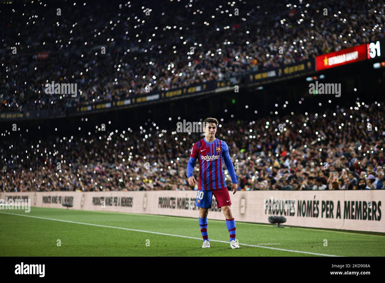30 Gavi of FC Barcelona during the La Liga match between FC Barcelona ...