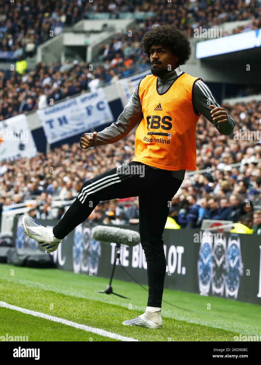 Leicester City's Hamza Choudhury during Premier League between ...