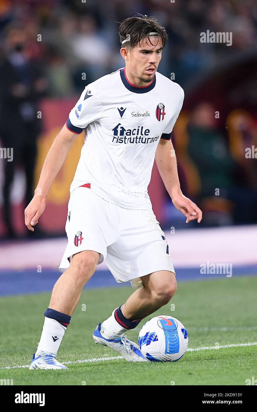 Denso Kasius of Bologn FC during the Serie A match between AS Roma and ...