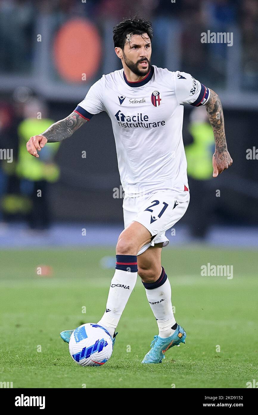 Roberto Soriano of Bologna FC during the Serie A match between AS Roma ...