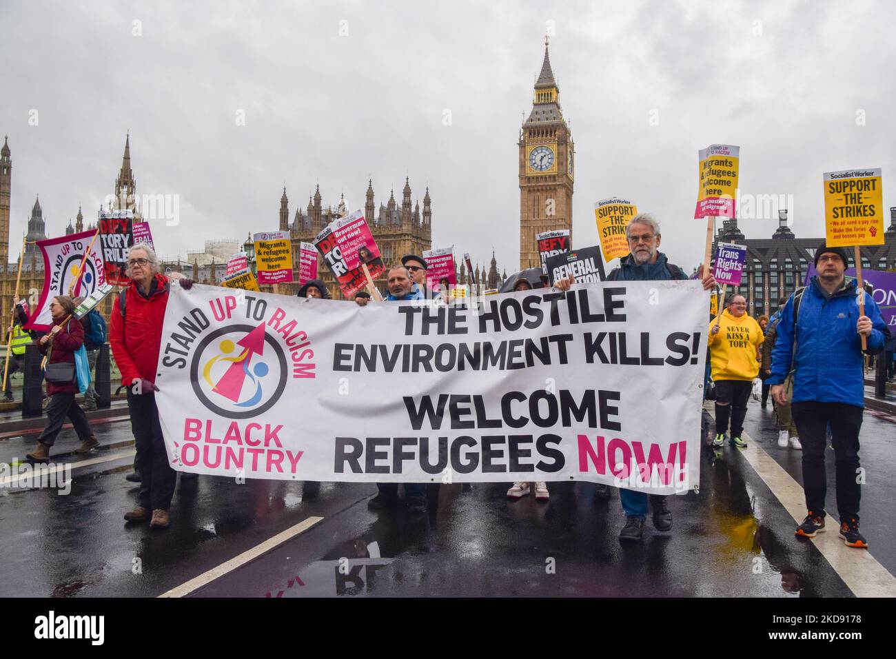 Refugee crisis the climate crisis racism refugee crisis hi-res stock ...