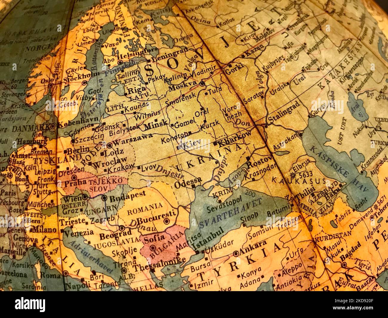 Map of ussr hi-res stock photography and images - Alamy