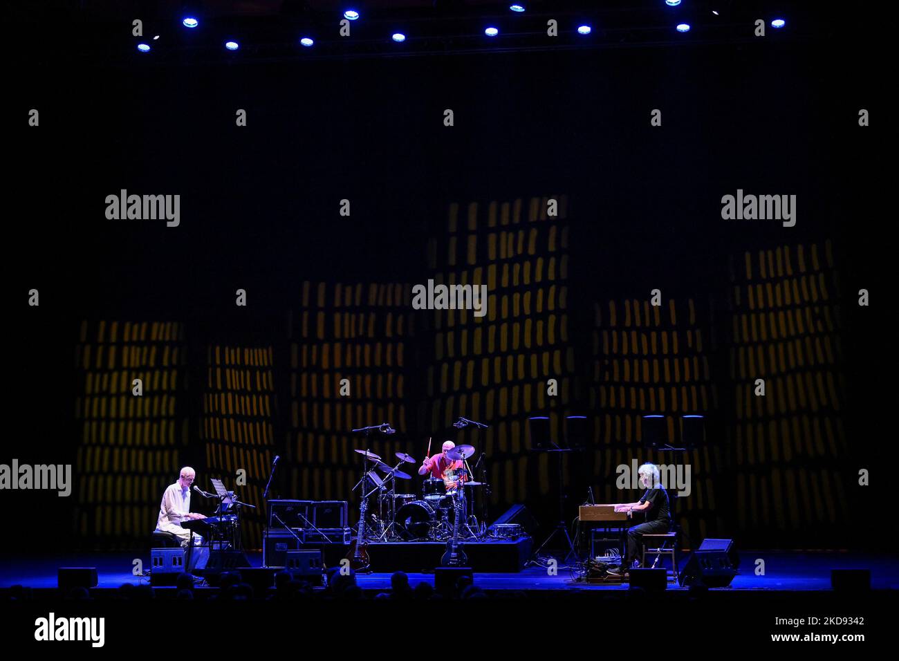 Van Der Graaf Generator during the concert at Auditorium Parco della ...