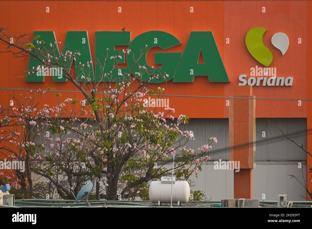 Mega logo hi-res stock photography and images - Alamy