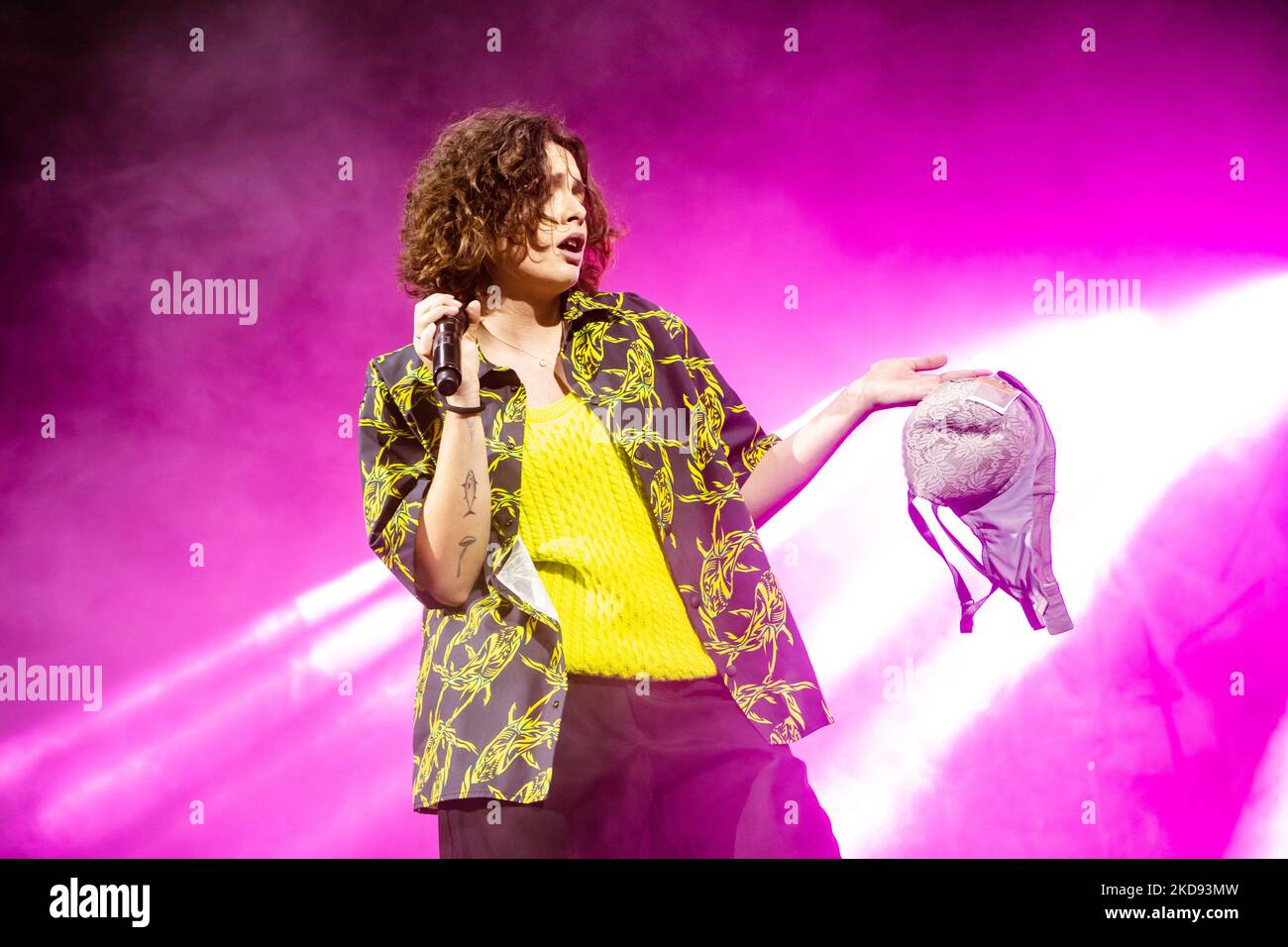 Italian rapper and singer-songwriter Madame (real name Francesca ...