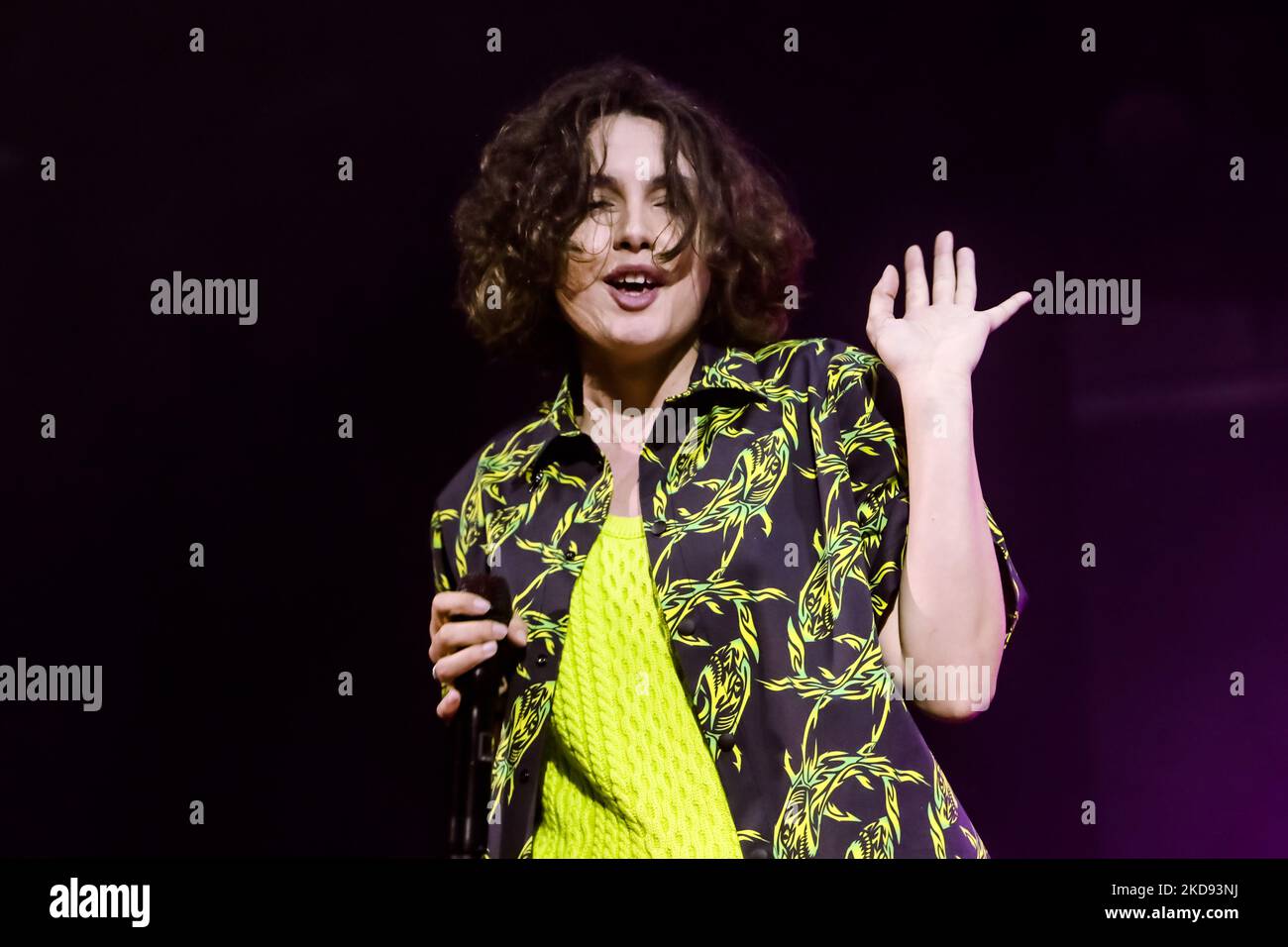 Italian rapper and singer-songwriter Madame (real name Francesca ...