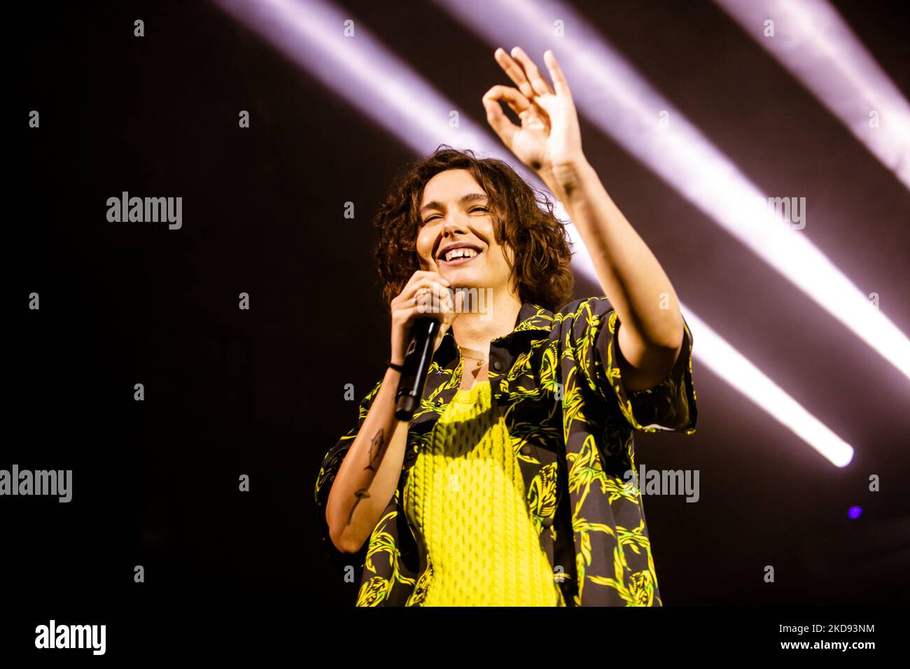 Italian rapper and singer-songwriter Madame (real name Francesca ...