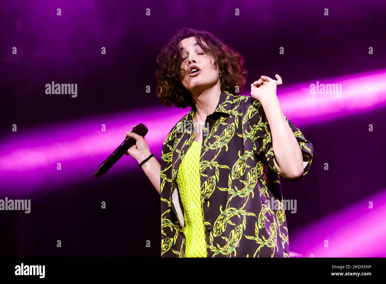 Italian rapper and singer-songwriter Madame (real name Francesca ...