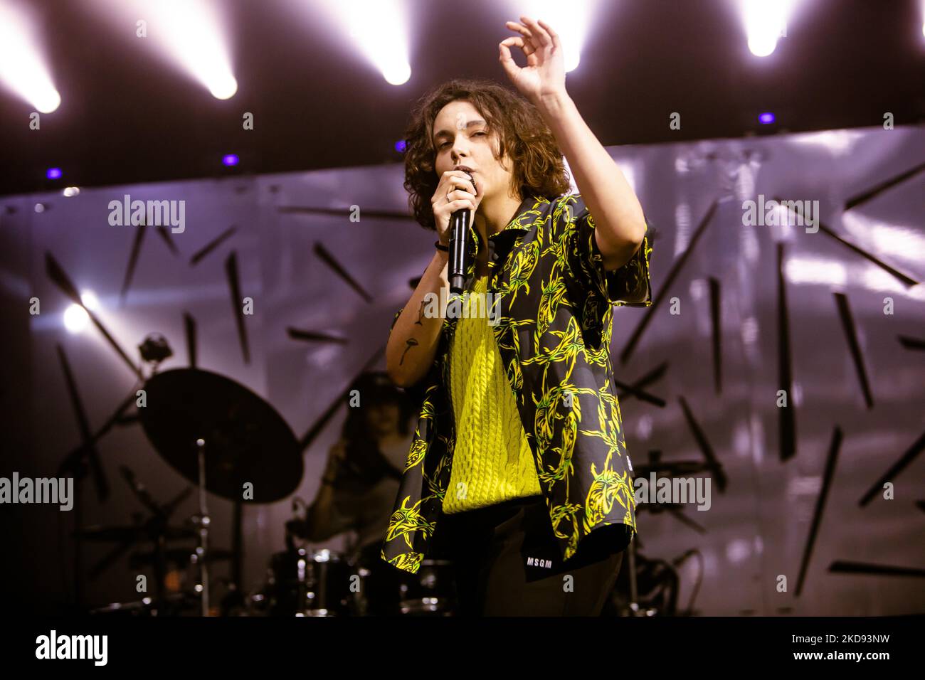 Italian rapper and singer-songwriter Madame (real name Francesca ...